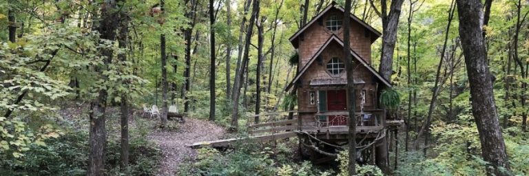 Treehouses Rentals in Indiana - Mzuri Mag